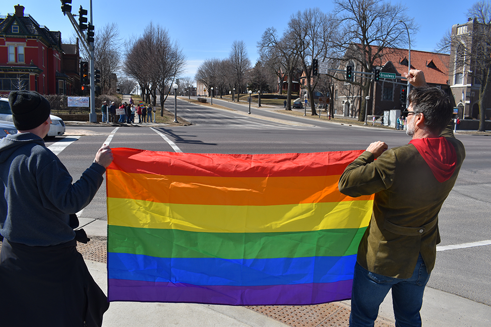Rally calls for support for LGBTQIA community | News, Sports, Jobs ...